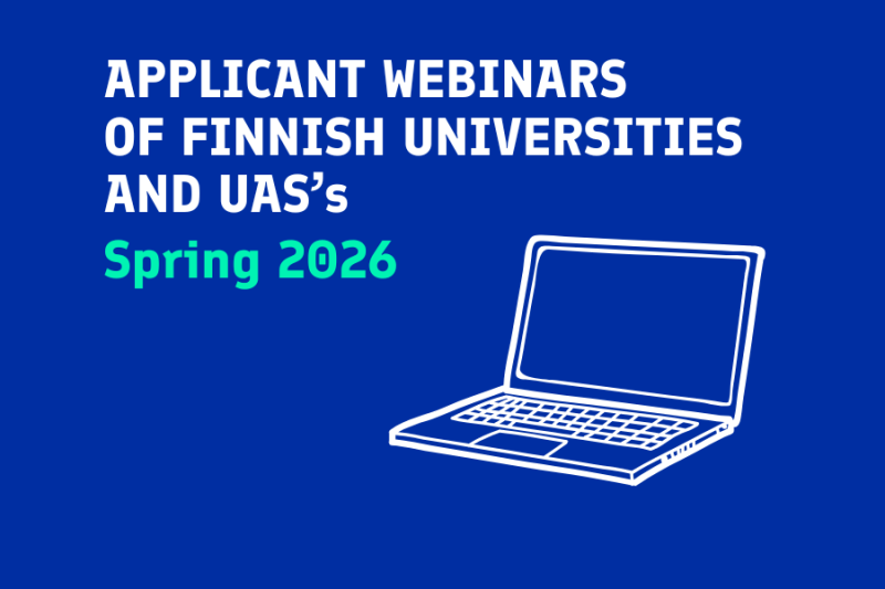 Study in Finland | Universities' applicant webinars spring 2026 🇫🇮